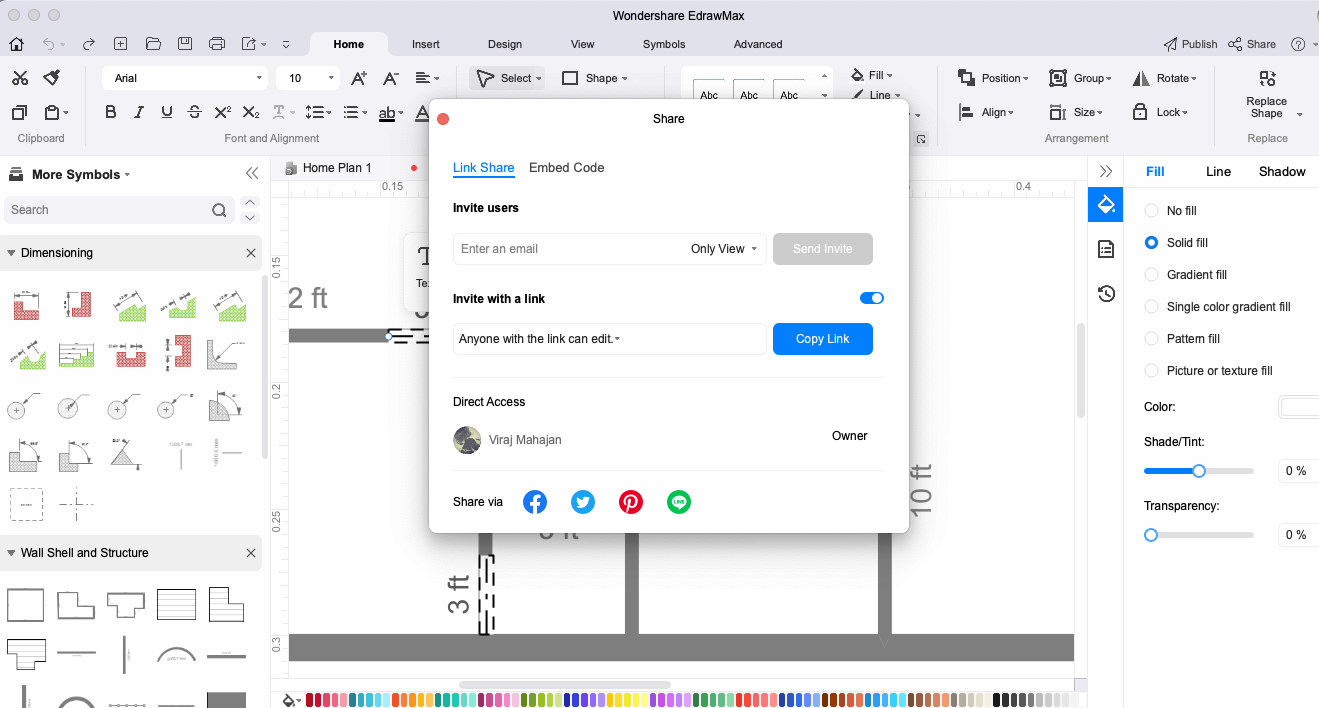 How to Draw a House Plan Easier With EdrawMax? - Ubuntu Manual